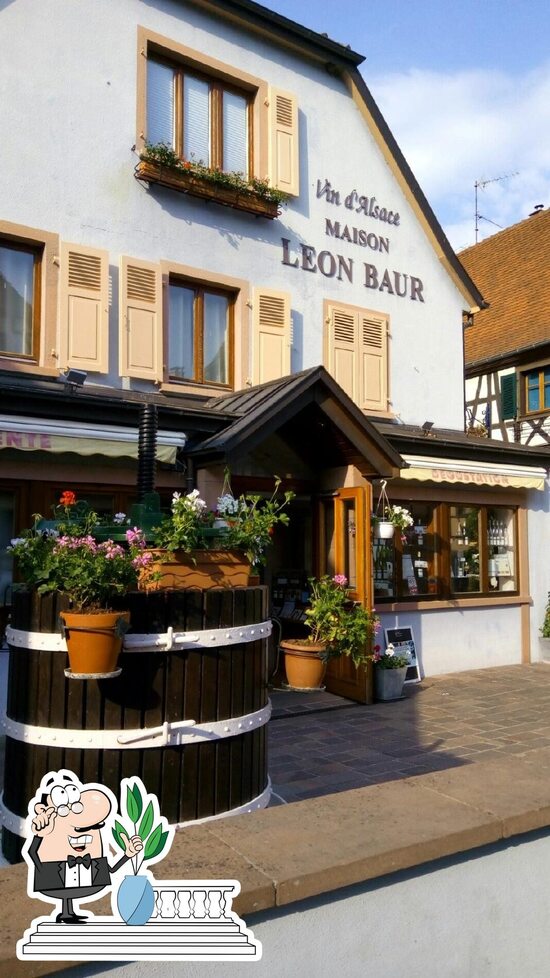 Menu at Domaine Léon Baur, Eguisheim