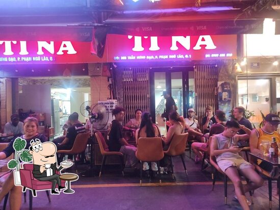 Menu at Tina restaurant, Ho Chi Minh City, 208 Đ. Đề Thám
