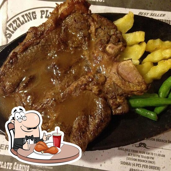 Menu at Sizzling Plate Session steakhouse, Baguio, 86 Session Rd