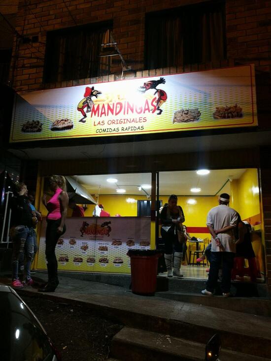 Carta del restaurante Mandingas Belen Rincon, Colombia