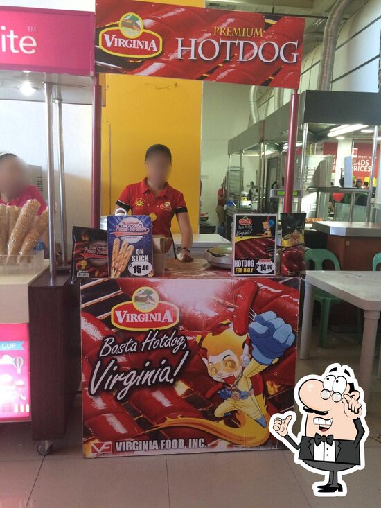 Menu at Virginia Hotdog, Bogo City