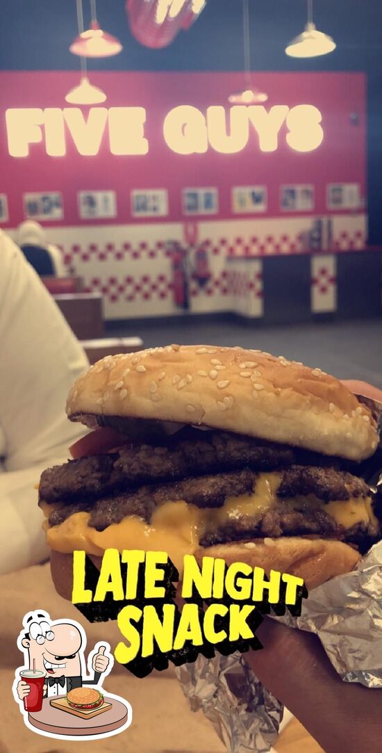 Five Guys restaurant, Dubai, City Walk - Restaurant menu and reviews