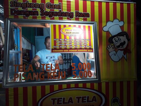 Menu at Tela Tela restaurant, Mangge