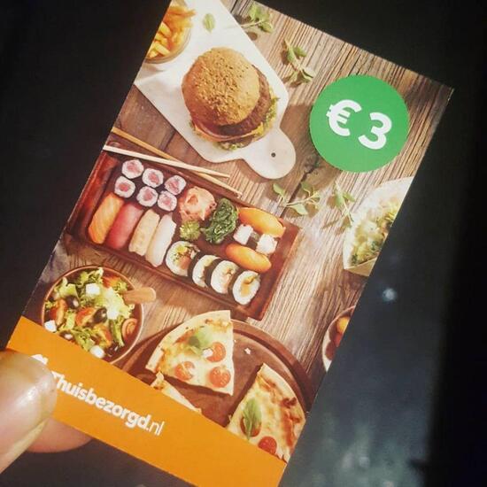 Menu at Focus Foodbar, Tilburg