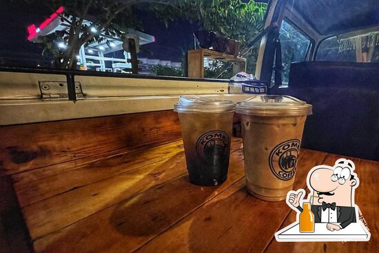 Menu at Kombi Coffee, Calamba