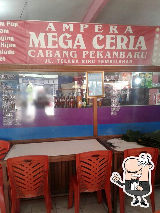 Menu at Rumah Makan Ampera Mega Ceria restaurant, Tembilahan