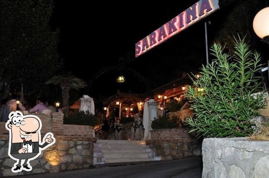 Menu at Taverna Sarakina, Laganas