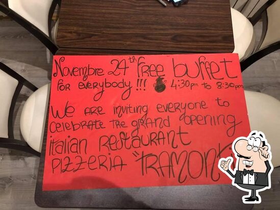 Tramonti, Thomaston - Restaurant menu, prices and reviews
