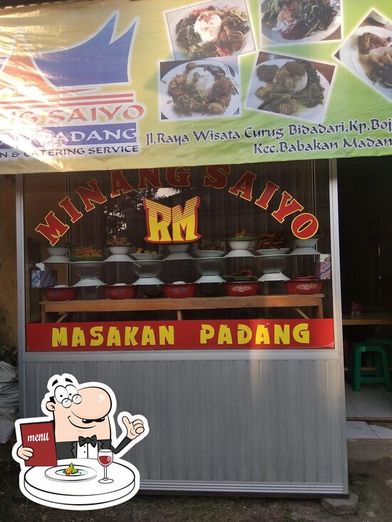 Menu at Rm.Minang Saiyo restaurant, Bogor