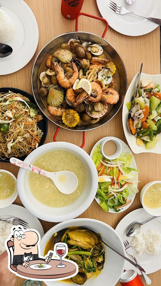 Menu at BURP SEAFOOD restaurant, Coron