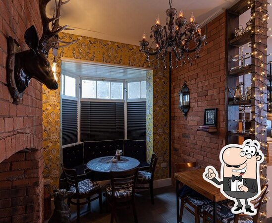 Menu at The Old Lamp Room cafe, Cottingham