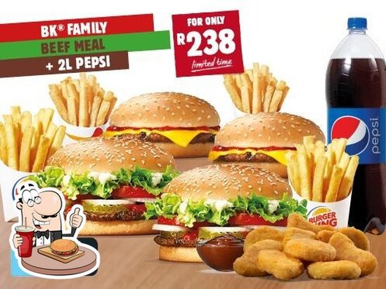Menu at Burger King Rustenburg Drive-thru (Halaal) restaurant, Rustenburg