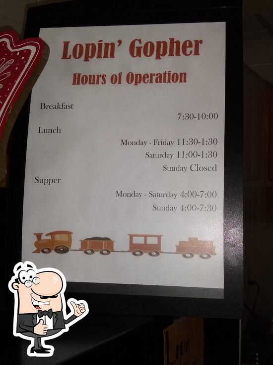 Menu at Lopin' Gopher Deli restaurant, Dowling Park