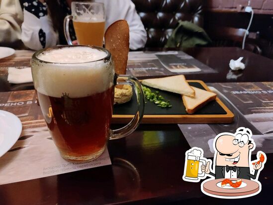 Меню Andrew's Irish Pub, Киев