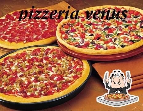 Menu at Pizzas venus" pizzeria, Guadalupe