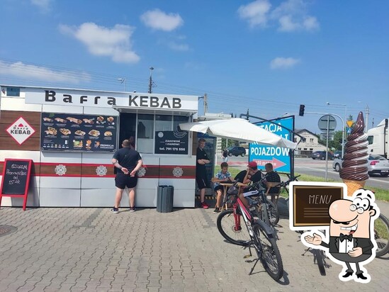 Menu at Bafra Kebab, Błonie