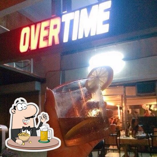Menu at Overtime Sports Bar, Bacolod