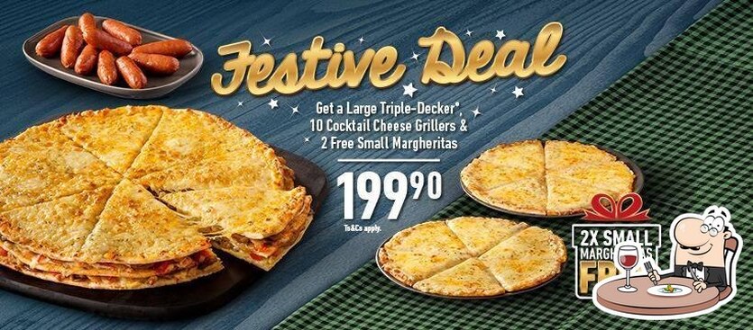Menu at Debonairs Pizza restaurant, Fochville