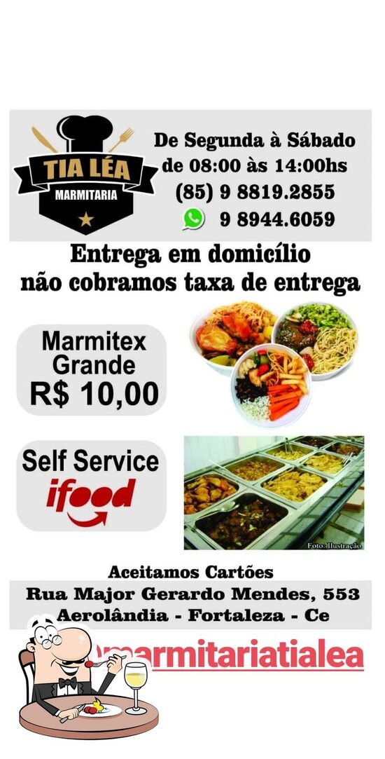 Menu em Marmitaria Tia Lea restaurante, Fortaleza
