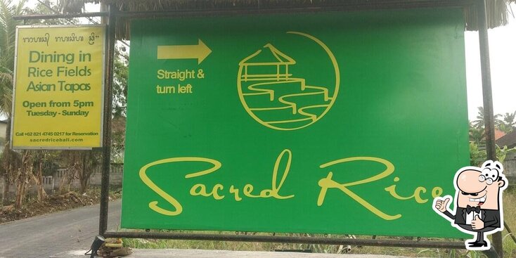 Menu at SACRED RICE Restaurant, Bedulu