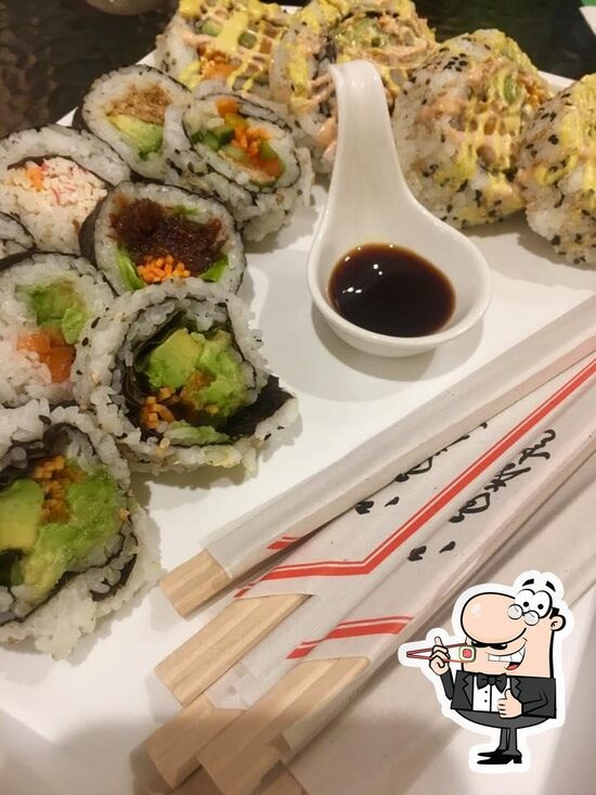 Menu at Sakim Sushi restaurant, Blenheim