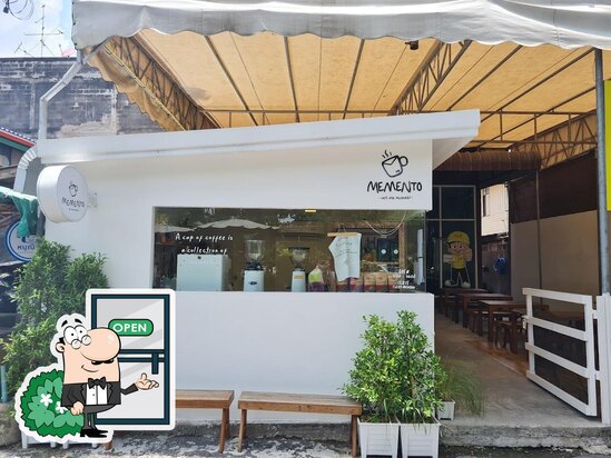 Menu at MEMENTO café, Bangkok