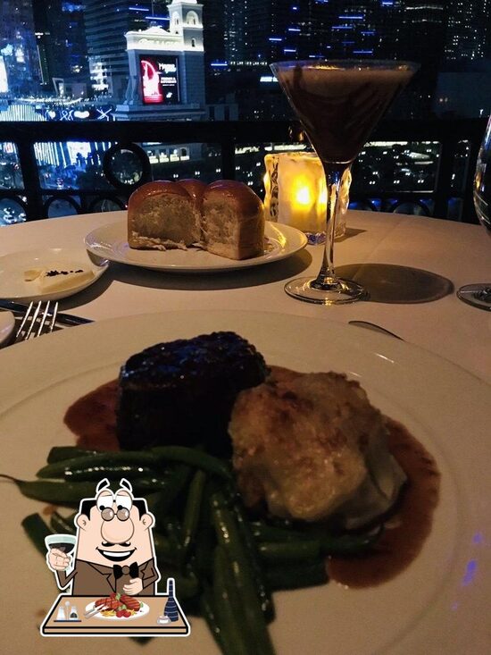 Menu at Eiffel Tower Restaurant, Las Vegas, Las Vegas Blvd S