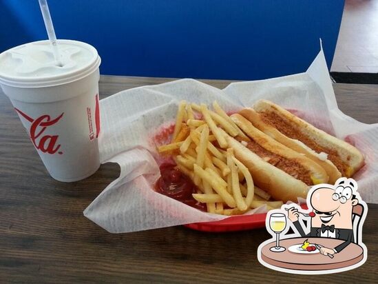Menu at Sam's Hot Dog Stand, Roanoke