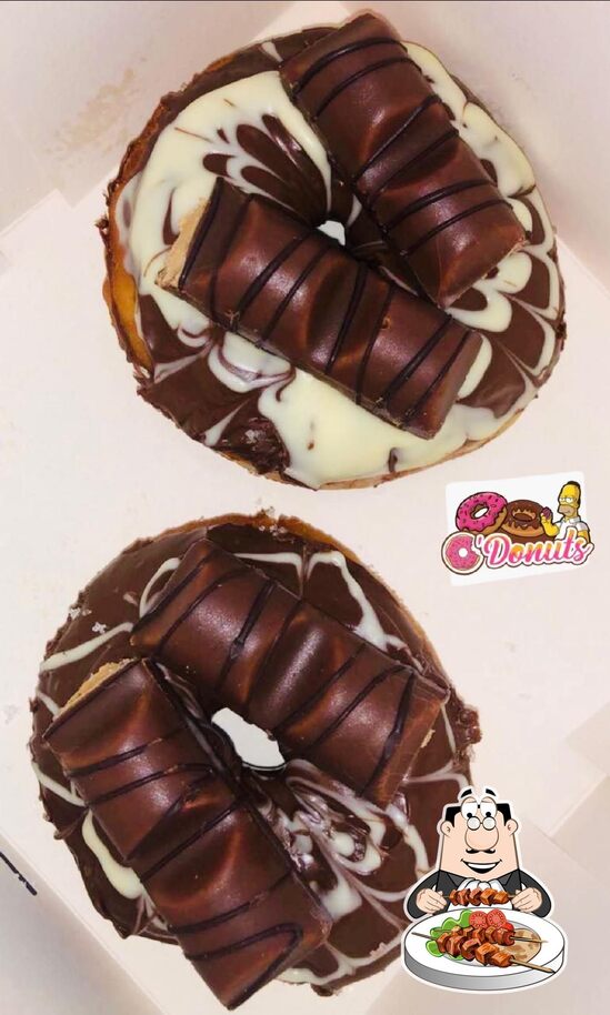 Menu au O DONUT'S, Voiron