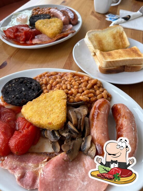 Menu at Orford Perk cafe, Warrington