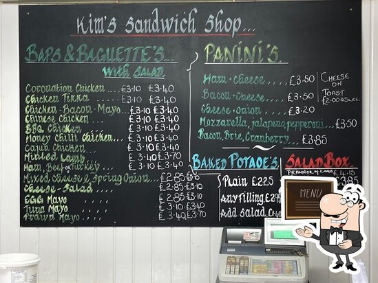 Kims Sandwich Shop in Deeside - Restaurant menu and reviews