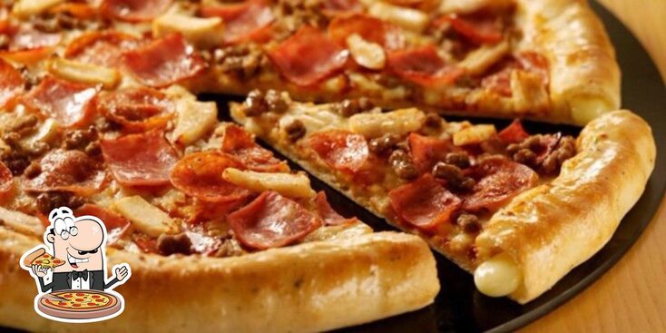 Menu at Pizza Hut pizzeria, Woodford, Rex Parade