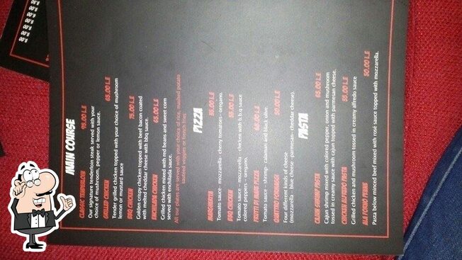 Menu at Comics Restaurant & Cafe, Sheikh Zayed City