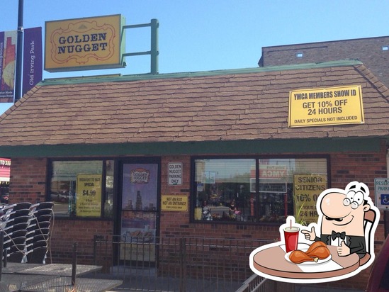 Menu at Golden Nugget cafe, Chicago, 4229 W Irving Park Rd
