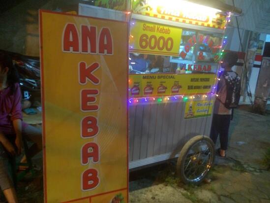 Menu at Ana Kebab, Batang