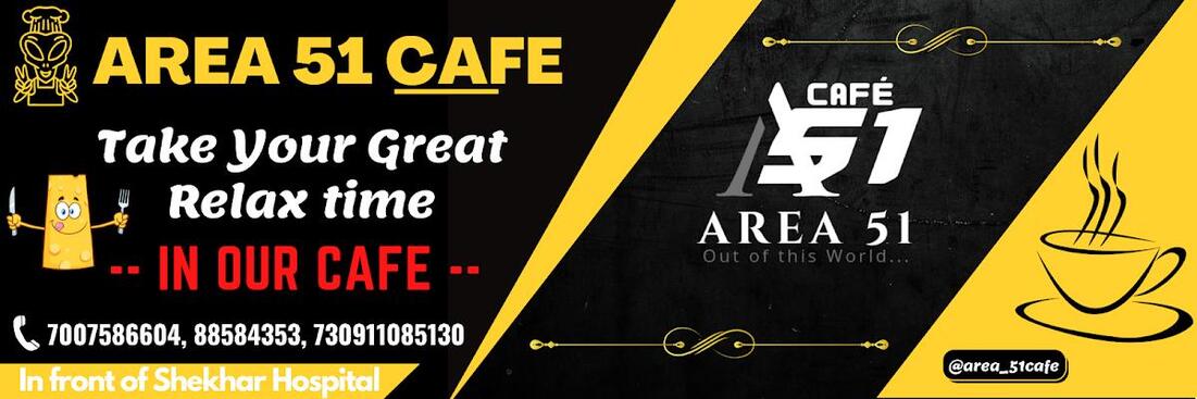 Menu at Area 51 Cafe, Shahjahanpur
