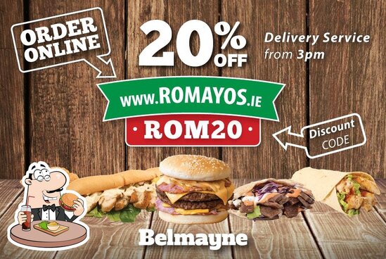 Romayo's Belmayne, 24 Main St in Dublin - Restaurant menu and reviews