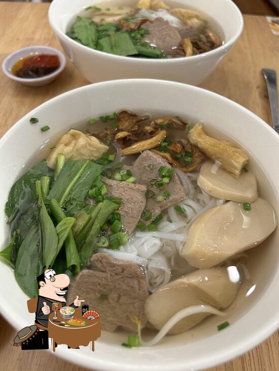 Menu at THE TCHING- Phở Chay & Coffee, Ho Chi Minh City