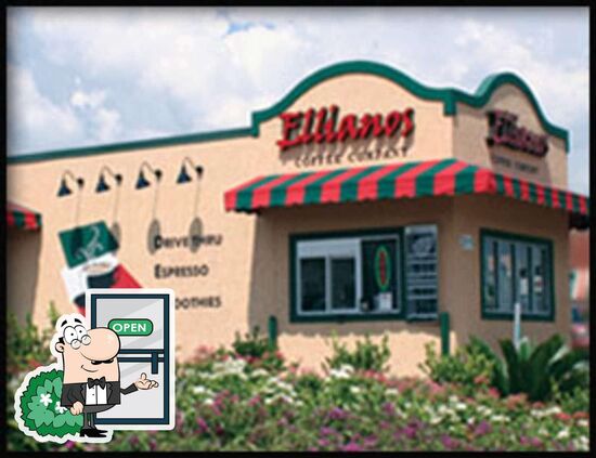Carta del café Ellianos Coffee, Lake City, 2915 W US Hwy 90