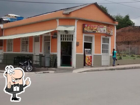 Menu at Frypolar restaurant, Colombia