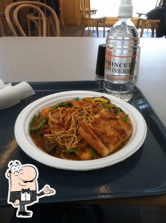Menu at Frist Campus Center, Princeton