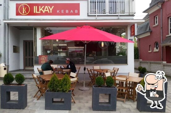 Menu at IlKay Kebab restaurant, Luxembourg City