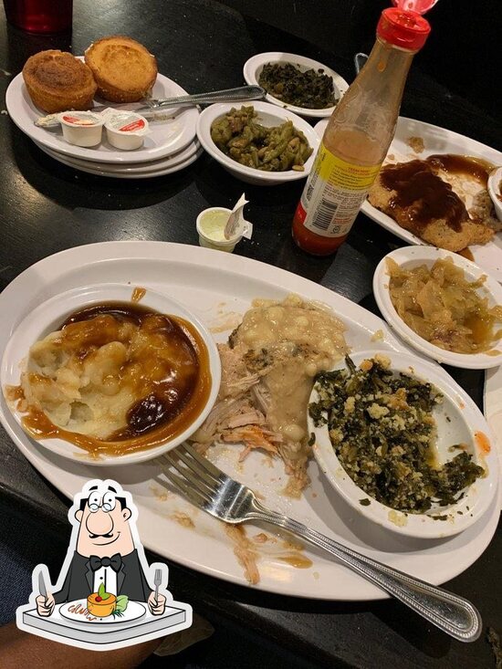 Menu at Sweet P's Southern Style restaurant, Clarksville