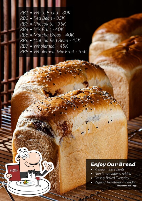 Menu at Fortunate Kopitiam & Bakery, Batam