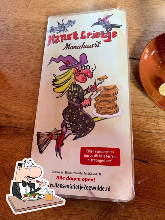 Speisekarte von Hans & Grietje Pannenkoekenhuis, Zeewolde