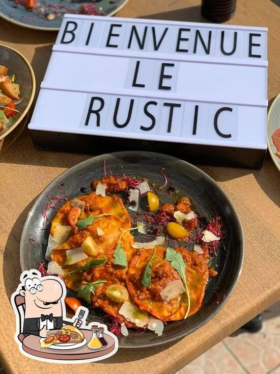Menu at Le Rustic restaurant, L'Haÿ-les-Roses