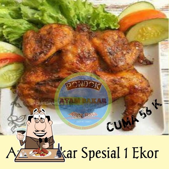 Menu at Pondok AYAM BAKAR (Boga Rasa) restaurant, Pangadegan