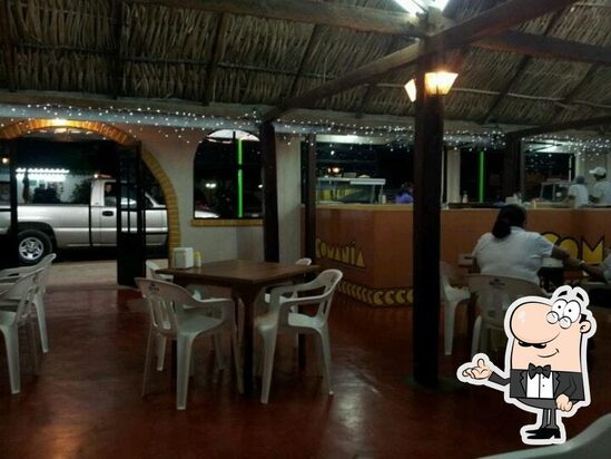Menu at Tacomanía restaurant, Coatzacoalcos