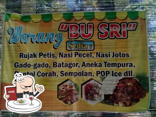 Menu at Warung Jajanan Terlengkap restaurant, Grobogan