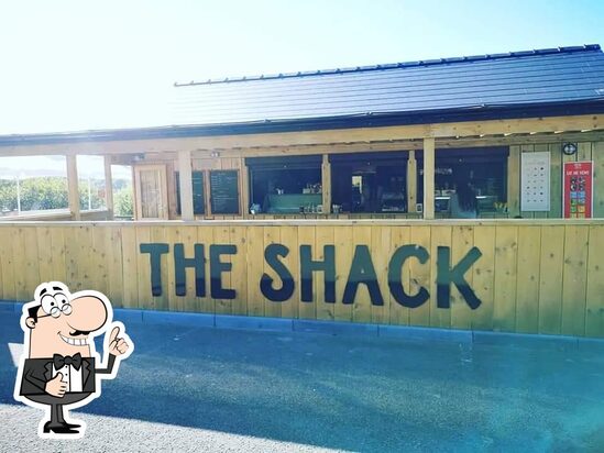 Menu at The Shack cafe, Fishguard, A40